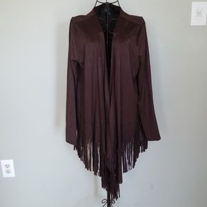 intro. | Jackets & Coats | Intro Fringed Jacket | Poshmark